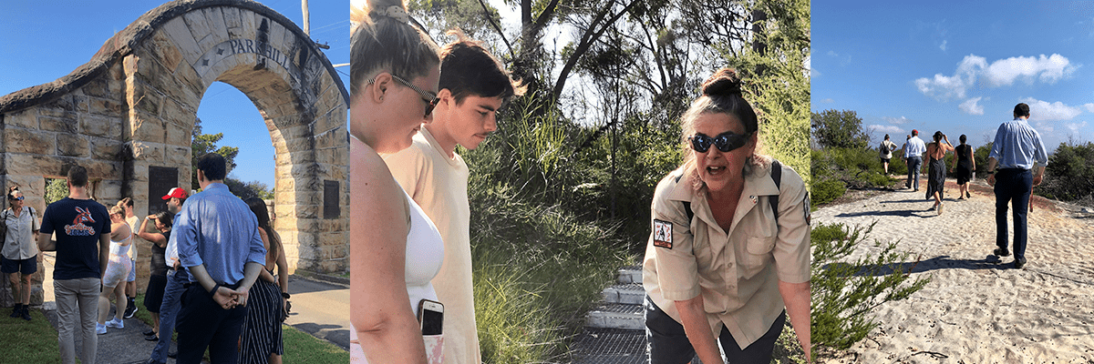 Aboriginal Students Welcome Bushwalk - ICMS