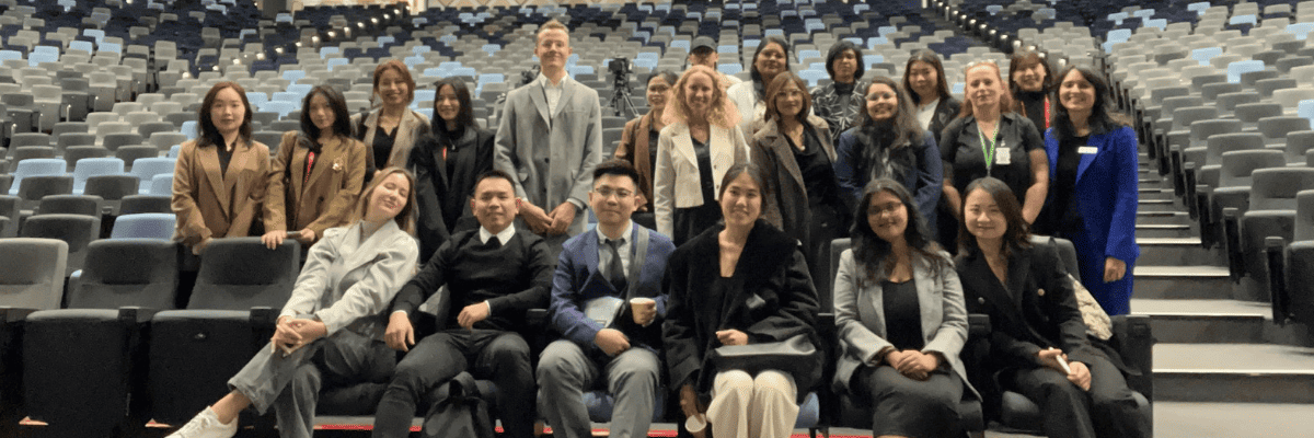 Industry immersion ICC Sydney excursion for PG Event students - ICMS