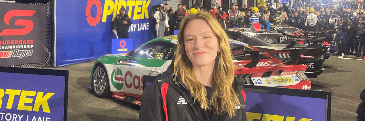 Supercars Internship accelerates ICMS student's career ambitions - ICMS